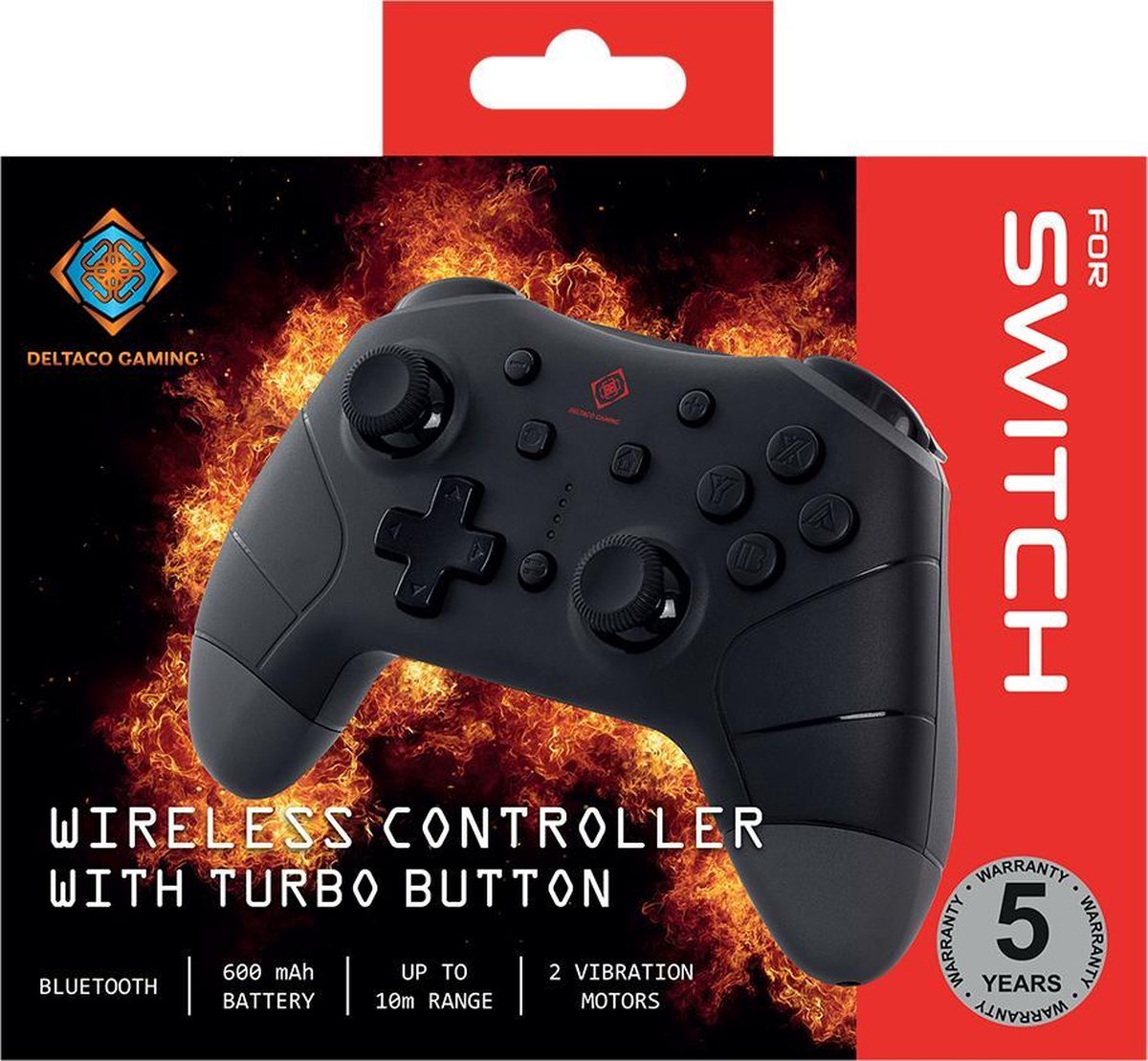 Deltaco Gaming GAM-103 Pro controller Bluetooth voor Nintendo Switch ...