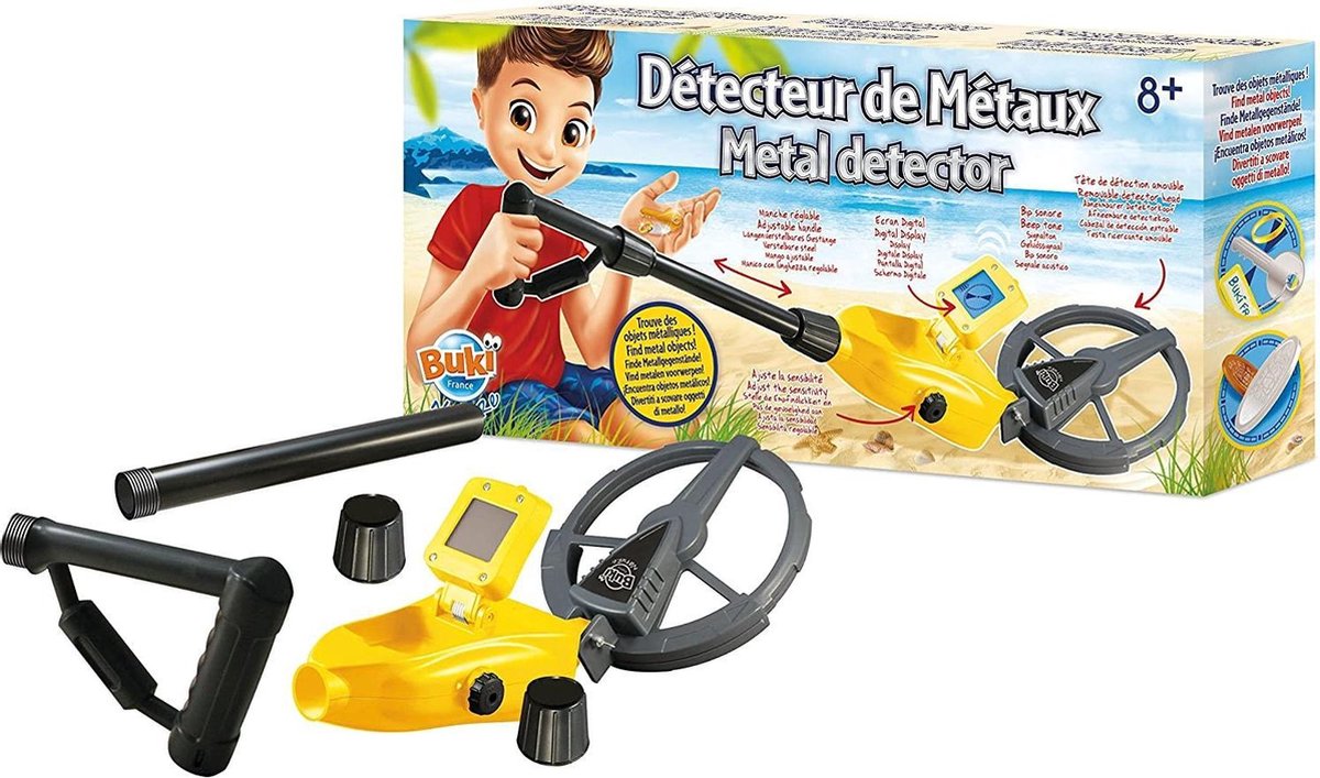 Buki Metaaldetector - Geschikt voor kinderen | Games | bol