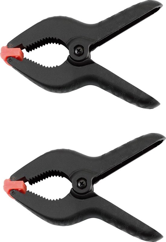 10x stuks lijmtangen / lijmklemmen - kunststof - 10 cm - hobby ...