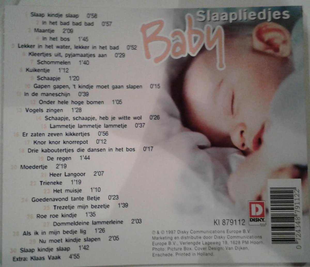 Baby Slaapliedjes, Various | CD (album) | Muziek | bol.com