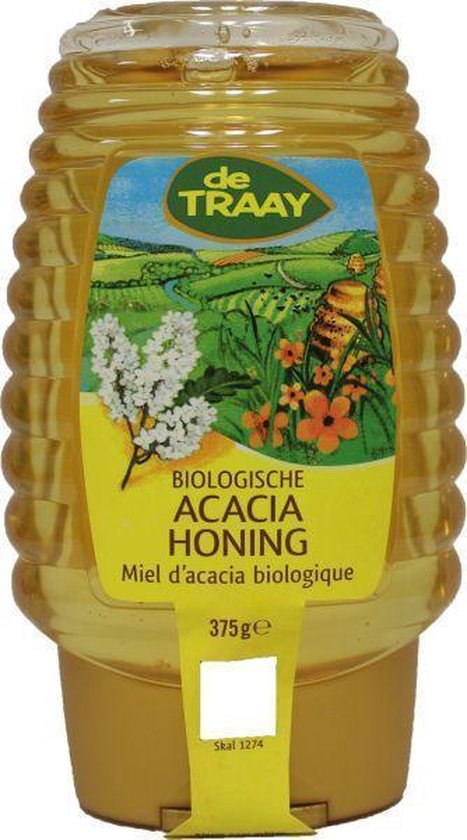 Traay Acacia Honing Knijpfles - 1 stuk | bol