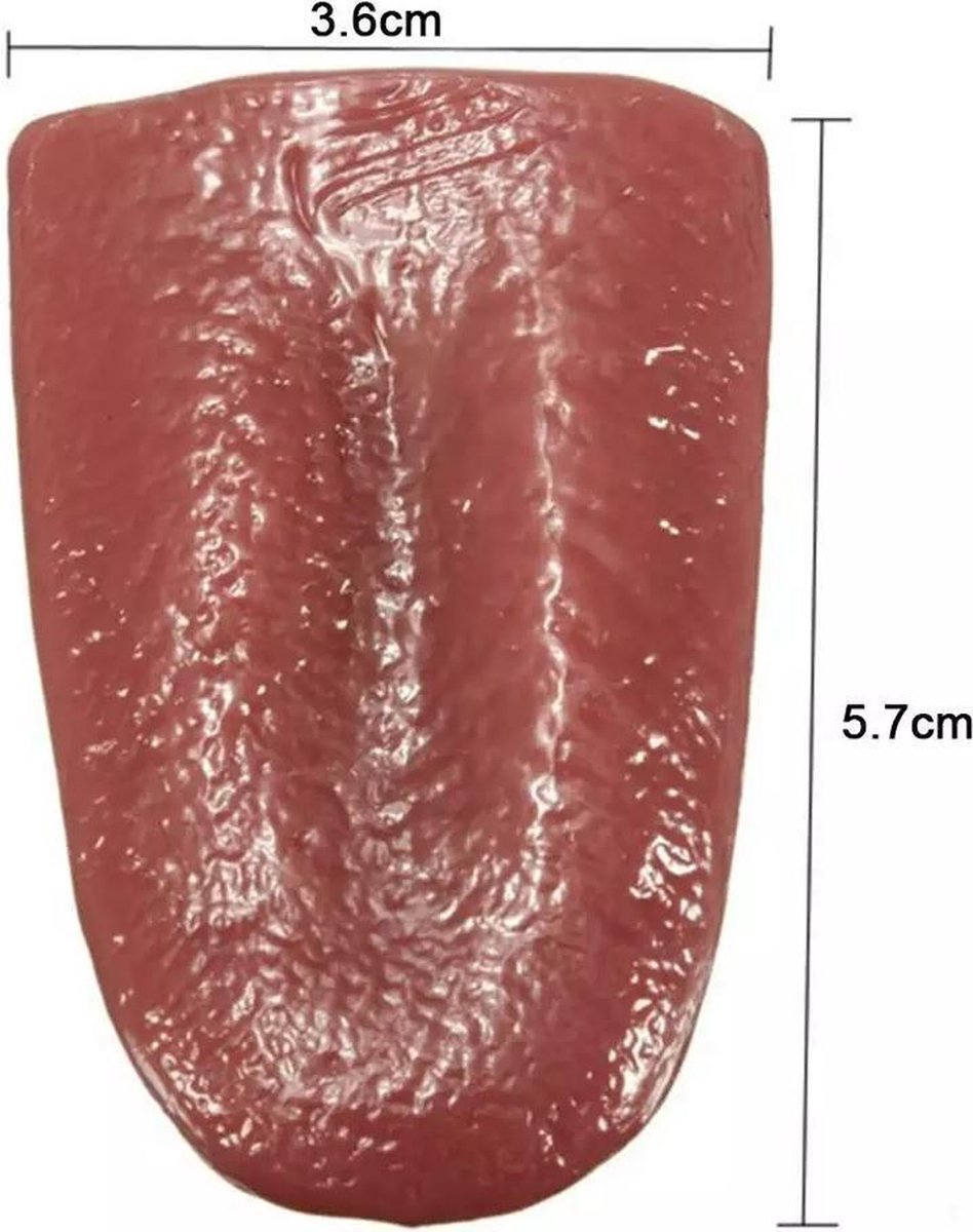 LOUZIR Prank Tong - Tongue Gross Jokes- Elastische Nep tong - Halloween ...