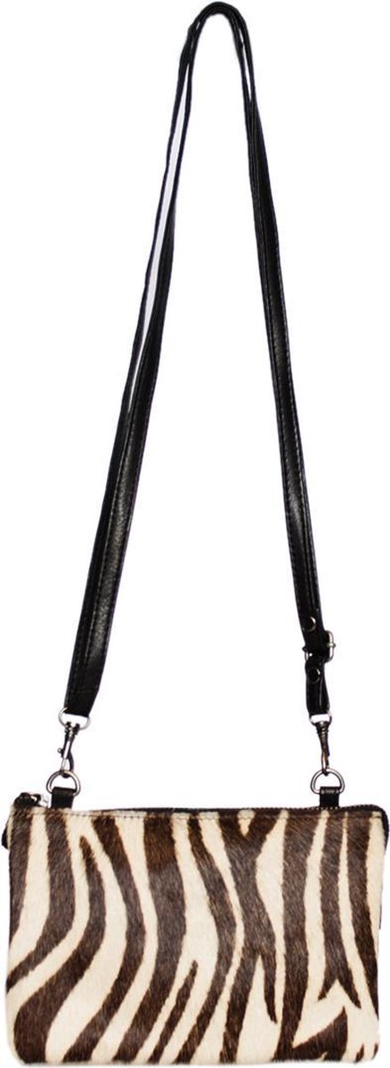 Tasjes Dames Klein - Schoudertasje - Festival Tasje - Zebra Print ...