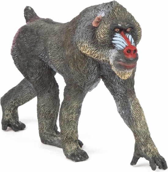 Plastic speelgoed figuur Mandrill aap 10 cm | bol.com