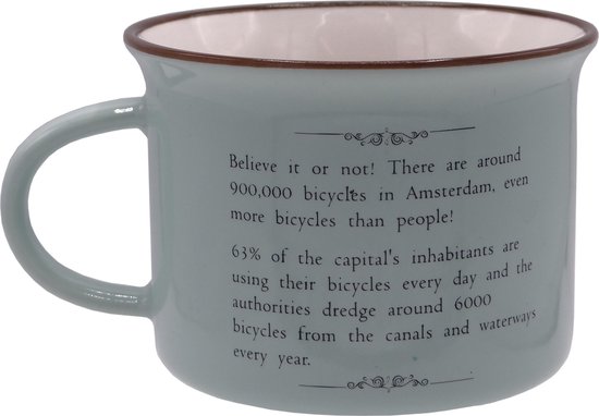 Memoriez Mok Fiets - Set van 2 | bol.com