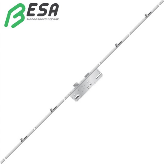 KFV Meerpuntsluiting AS8772 72/55 met 4 rolnokken Voorplaat: 20mm | bol