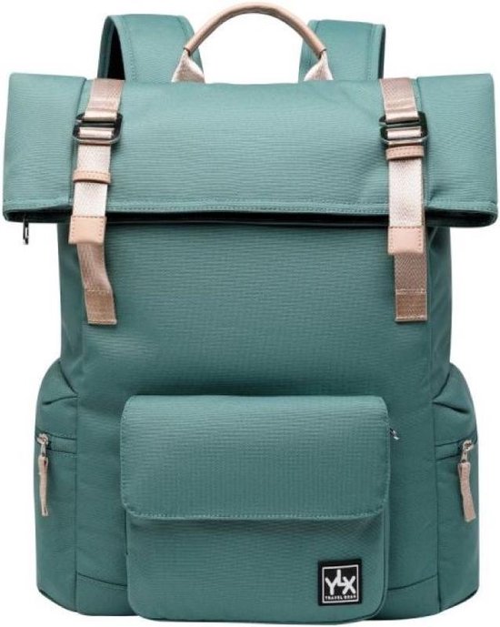 YLX Original Backpack 2.0. Beryl Green. Recycled Rpet materiaal. Eco ...