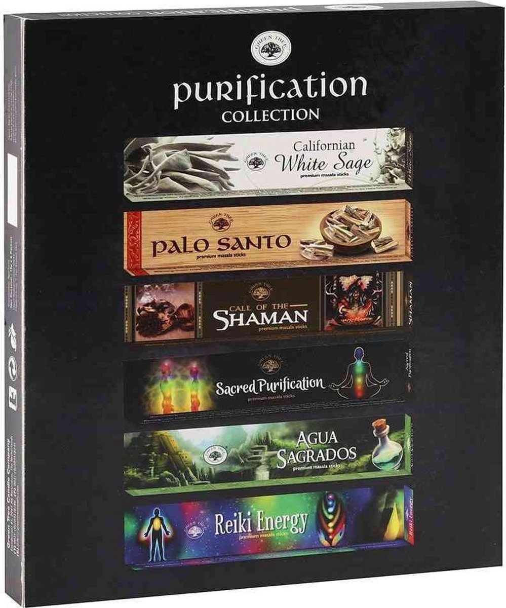 Green Tree Purification Collection Wierook Set - 6 doosjes | bol.com