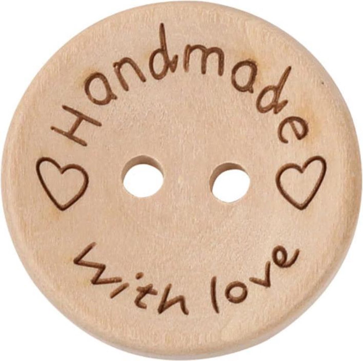 Glim® Originele Houten Knopen 15 stuks - 20mm - Handmade with love ...
