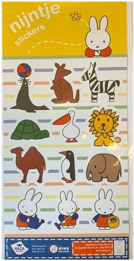 Nijntje Dierentuin Stickers | bol