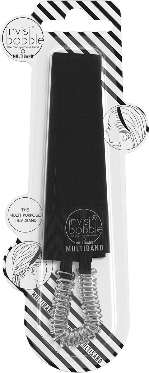 Invisibobble - Multiband - True Black | bol