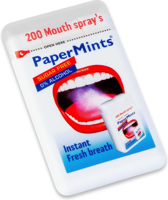 PaperMints Mouthspray | bol