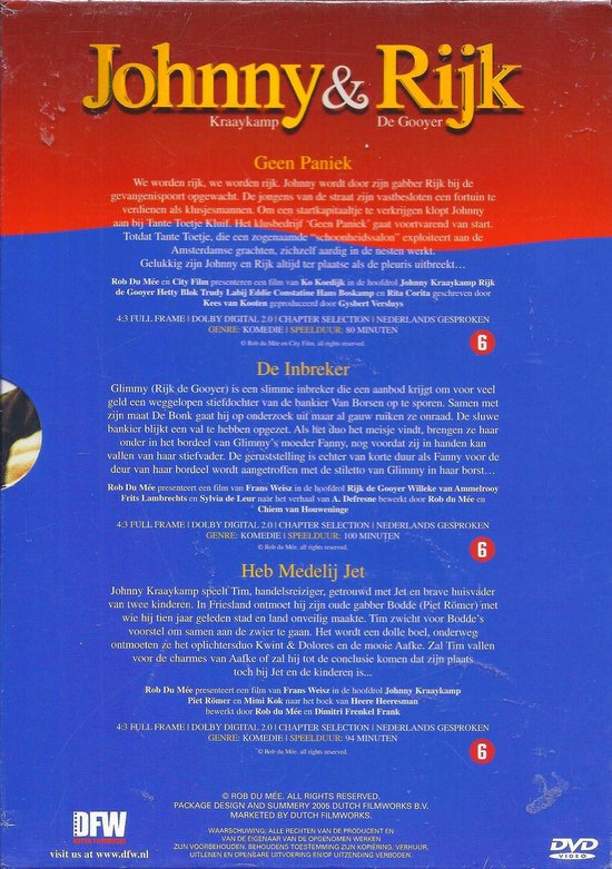 Johnny & Rijk - DVD Box Set (Dvd), Johnny Kraaykamp | Dvd's | bol