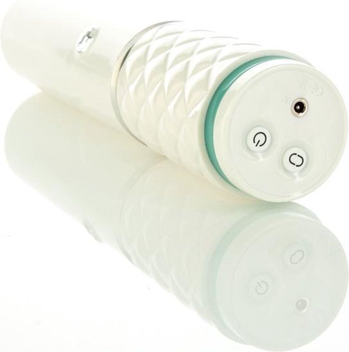 Pillow Talk Pillow Talk Feisty Teal Vibrator Thrusting Vibrator