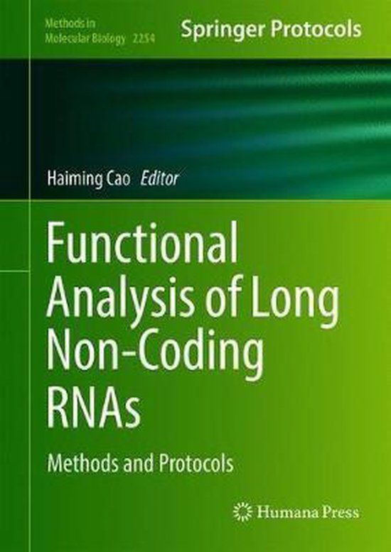 Functional Analysis of Long Non-Coding RNAs | 9781071611579 | Boeken | bol.com