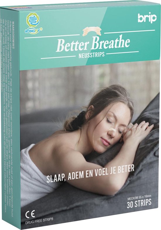 BRIP | Anti Snurk Strips - 30 Stuks - Neus strips - Normale Huid ...