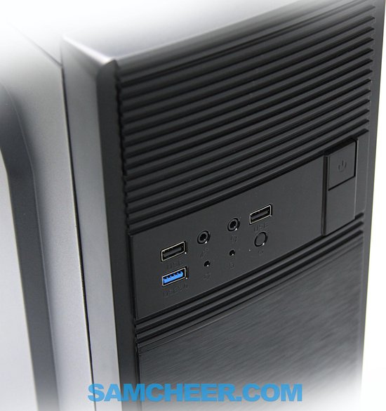 LC-Power 7019B Midi Tower Zwart | bol