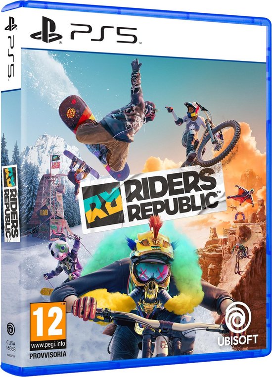 Ubisoft Riders Republic, PS5, PlayStation 5, RP (Rating Pending ...
