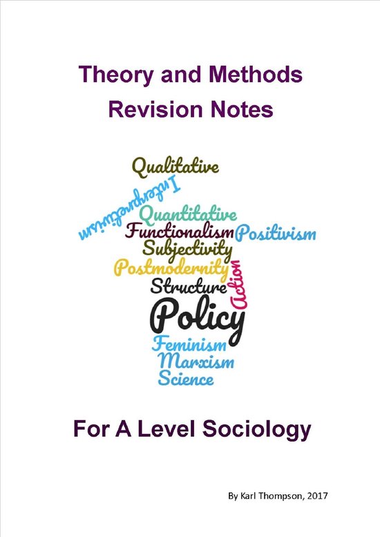 Theory Revision Notes for A Level Sociology (ebook), Karl Thompson ...