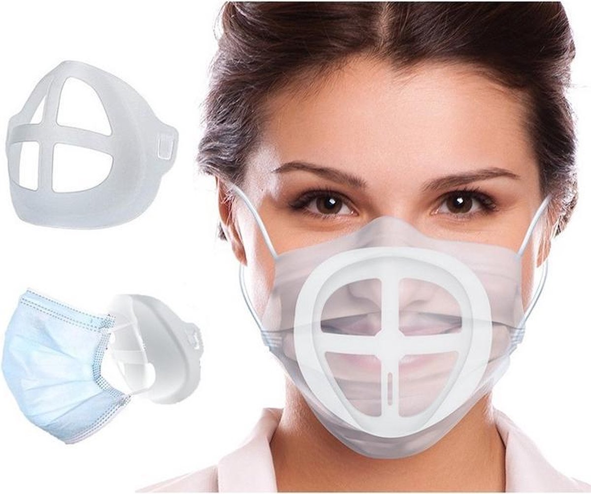 Innermask 5 stuks | Mondmaskerhouder | Mondmasker beugel | Innermask ...