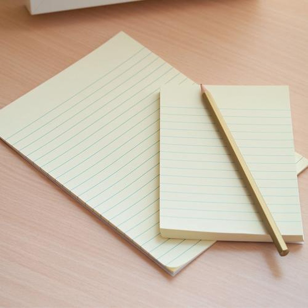 Stick'n sticky notes notitieboek - 203x152mm gelijnd, pastel geel ...