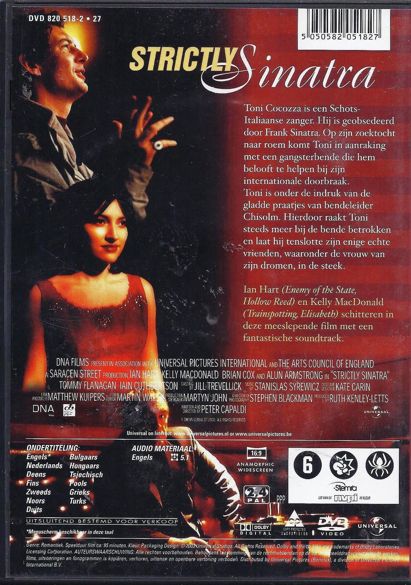 Strictly Sinatra (D) (Dvd), Kelly Macdonald | Dvd's | bol