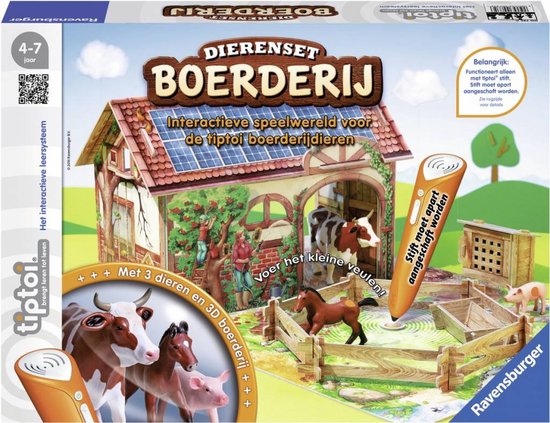 Ravensburger tiptoi® Dierenset boerderij | Games | bol.com