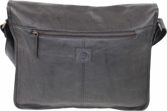 Leren Schoudertas | Tas | Unisex | Tassen | Leer Tas | Jongens - meisje ...