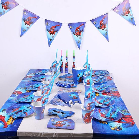 Spider-Man Children's Birthday Party Paper Cup Paper Tissue Tissue ...