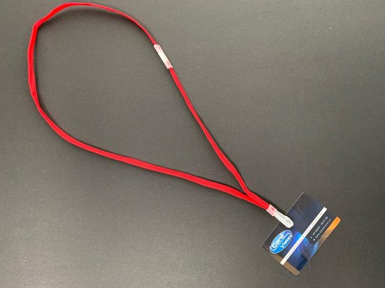 Keycord Met Plastic J clip Rood | bol