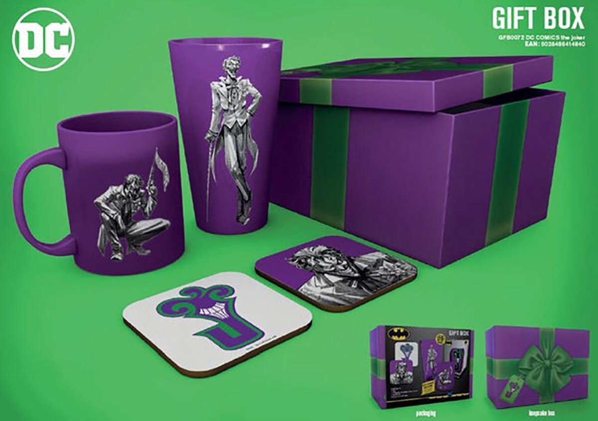 DC Comics The Joker Cadeau Box | bol.com