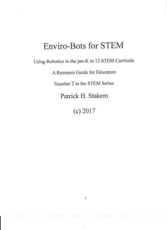 STEM - Enbiro-Bots for STEM (ebook), Patrick Stakem | 1230004235569 ...