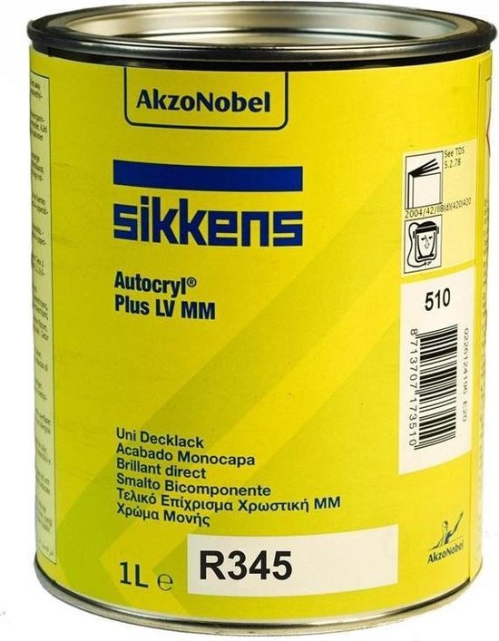 Sikkens Autocryl Plus LV MM 1L | bol