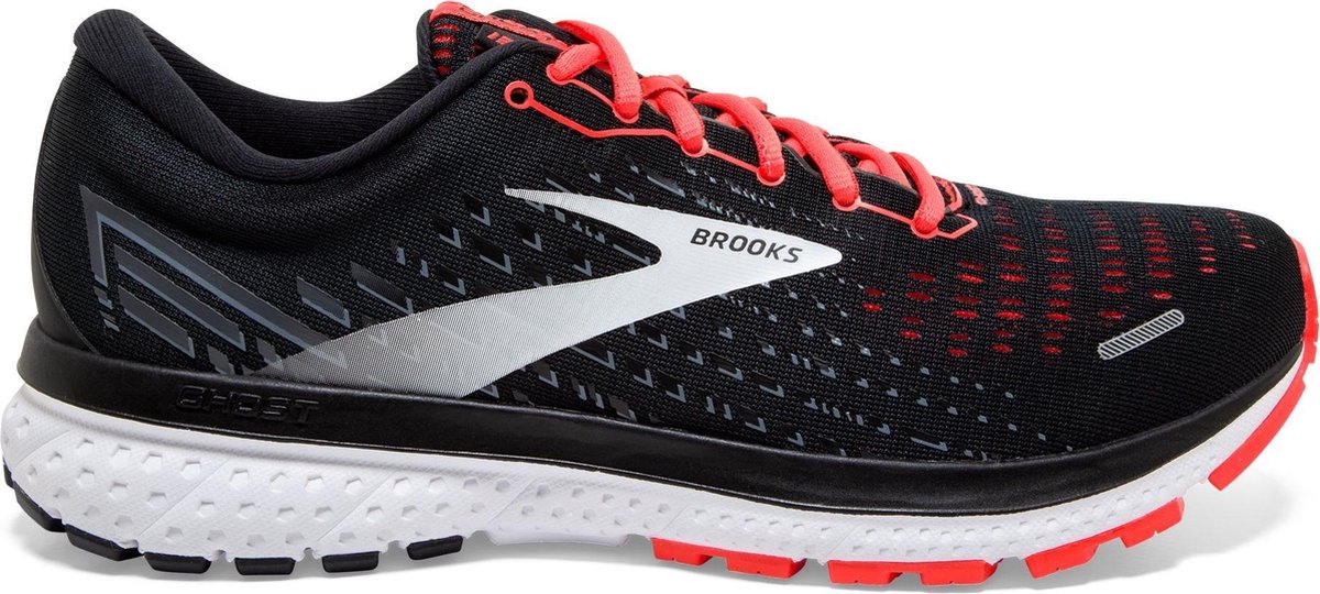 Brooks Sportschoenen - Maat 39 - Vrouwen - zwart/koraalrood/wit | bol.com