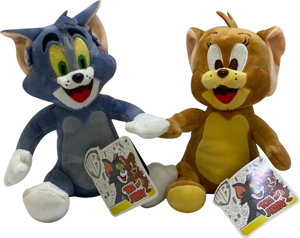 Tom en Jerry Set knuffel 40cm | Tom en Jerry knuffel | ORIGINEEL | GIFT ...