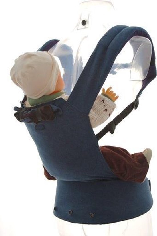 Patapum Baby draagzak - Navy Blue | bol.com