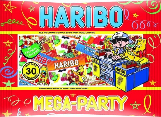 Haribo Mega Party Zak 480 GR | bol