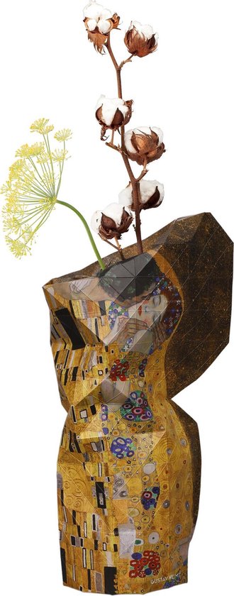 Tiny Miracles - Duurzame Design Vaas - Paper Vase Cover - Klimt - The ...