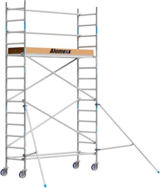 Basic rolsteiger 75 x 5,2m werkhoogte en lengte platform | bol