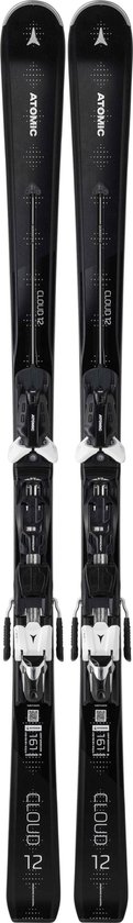 Atomic Cloud 12 + X X 12 GW Black/Gold ski's zwart | bol.com