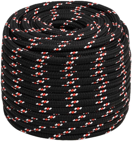 Boot touw 16 mm 100 m polypropyleen zwart | bol