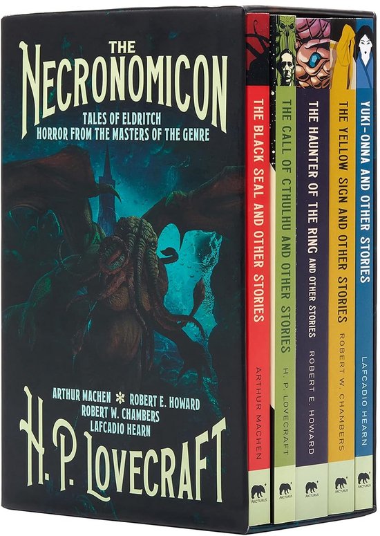5-Book Paperback Boxed Set of Cosmic Horror Stories | bol