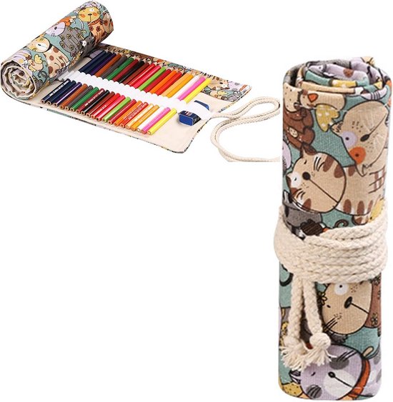 Pencil Case with 24/36/48/72 Holes for Colored Pencils - Perfect for ...