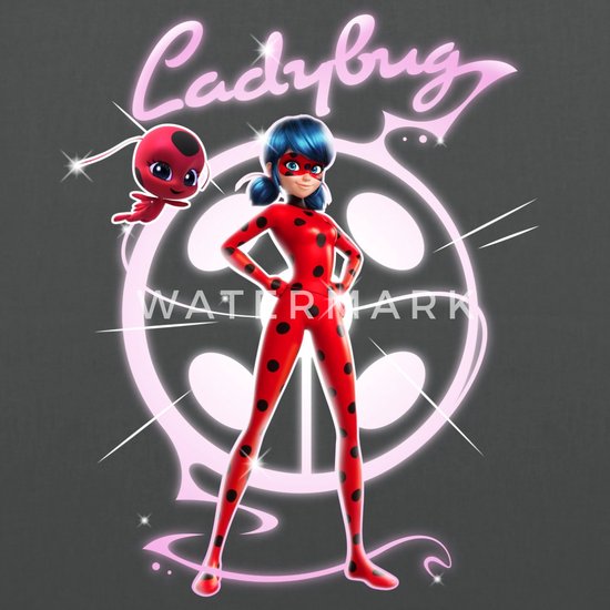 Miraculous Ladybug Met Tikki Tas Van Stof Schoudertas | bol
