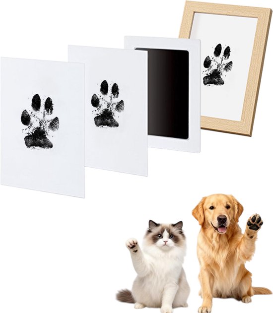 Pet Paw Print Pad - DIY Pet Photo Album - Pet Paw Print Set - Geschikt ...