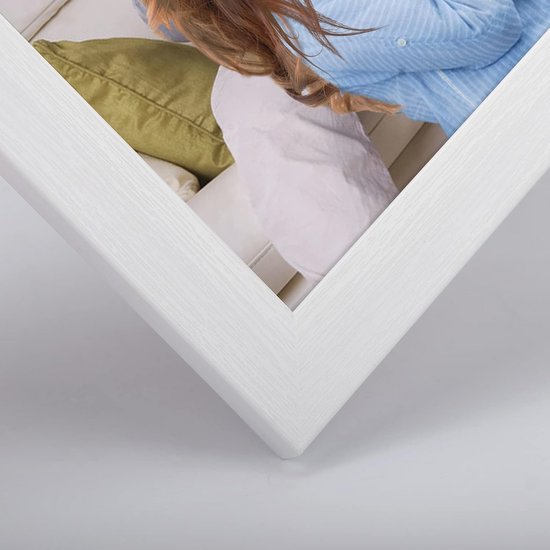 Witte Fotolijsten Set van 12 - Modern en Eenvoudig voor Wand- en ...