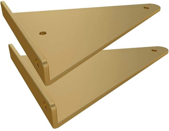 Wandmontage plankbeugel - Driehoekige steunbeugel - Zware ophangbeugel ...