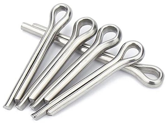 Splitpennen RVS Cotter Pins M3×45mm - 40 Stuks | bol