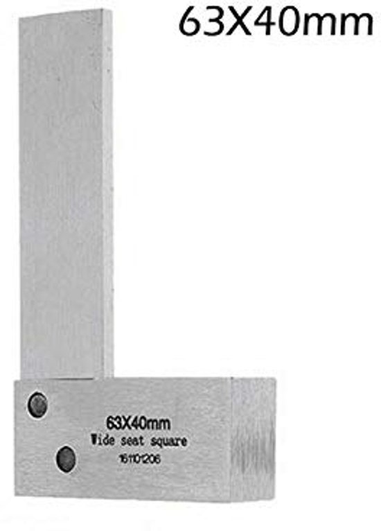 Vogueing Tool 90 graden ingenieurs stalen, vierkante liniaal voor het ...