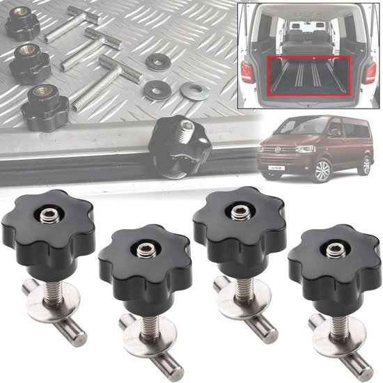 Bolt Rail Load Securing Multiflexboard Set voor T5 T6 Multivans | bol